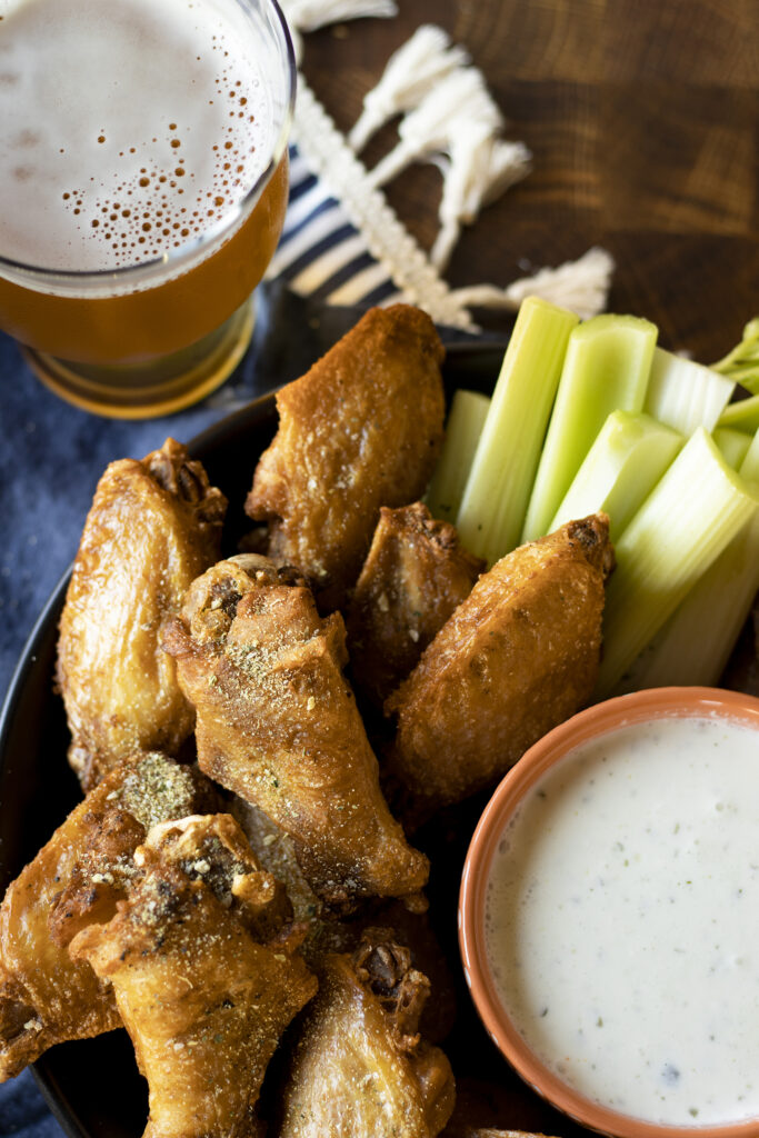 The Best Crispy Chicken Wings - The Petite Whisk